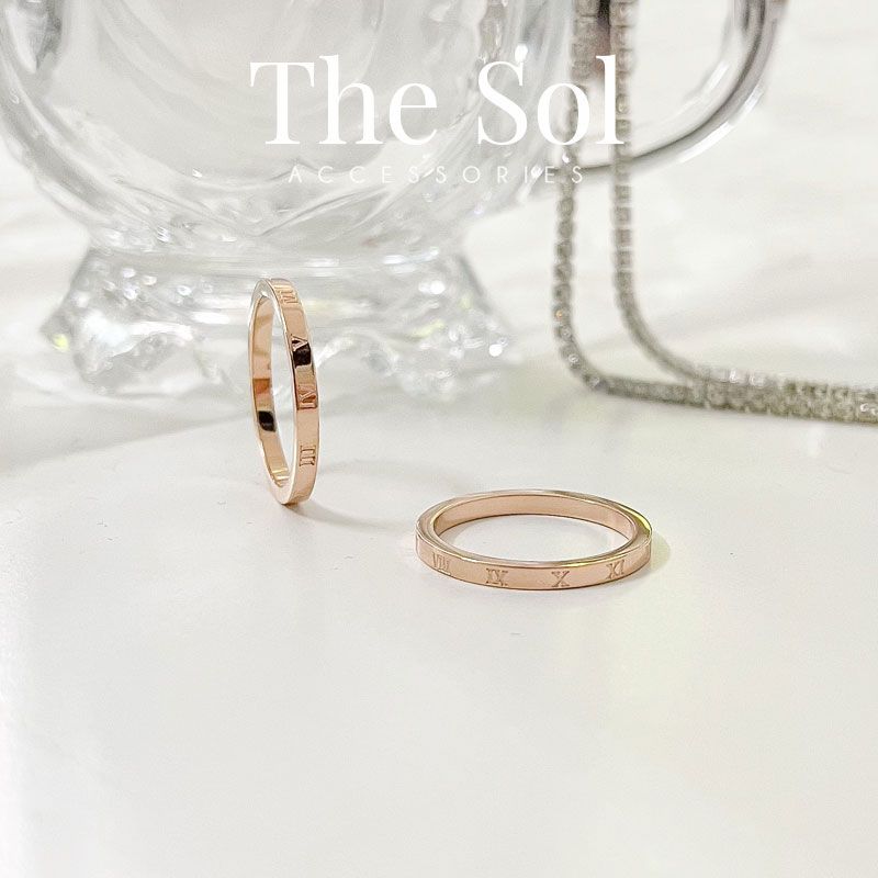 Nhẫn Titan Roman Rose – The Sol