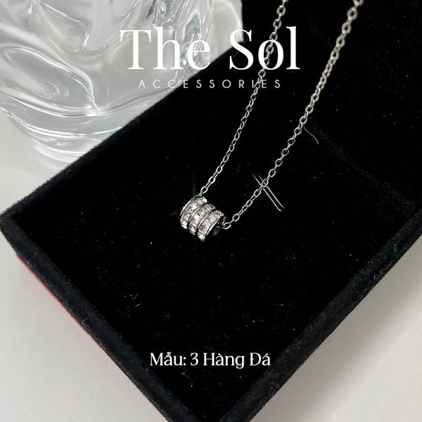 Dây Chuyền Titan Triple Cati – The Sol