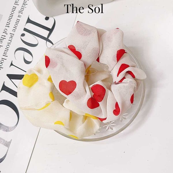 Cột Tóc Scrunchies Icon Heart – The Sol