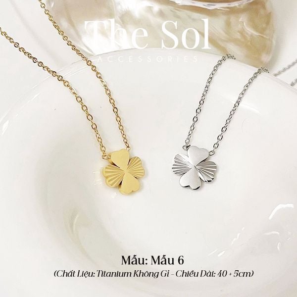 Dây Chuyền Titan The Clover – The Sol