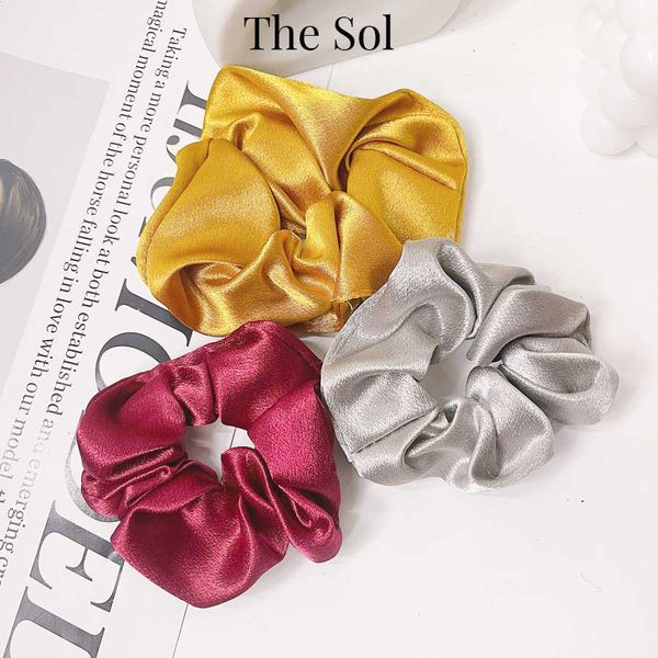 Cột Tóc Scrunchies Basic Colour – The Sol