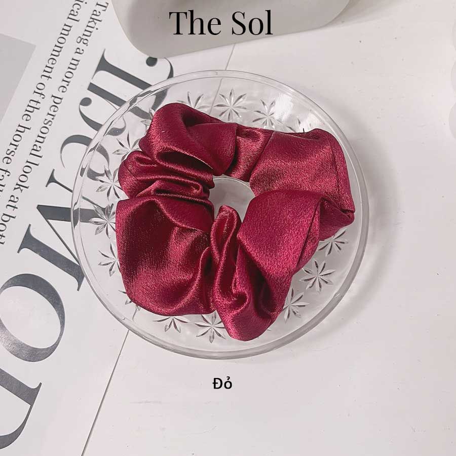 Cột Tóc Scrunchies Basic Colour – The Sol