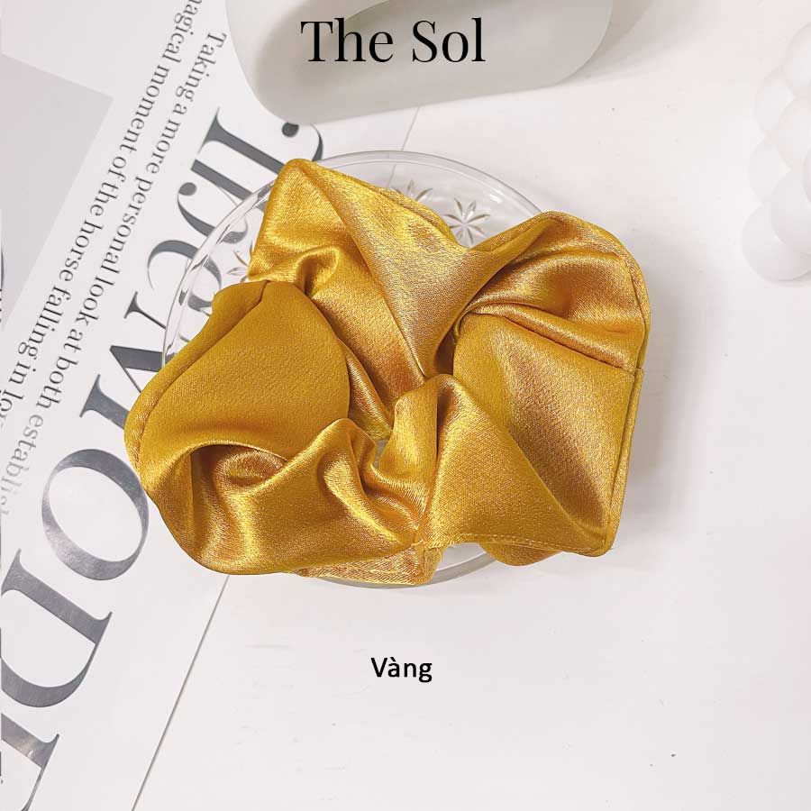 Cột Tóc Scrunchies Basic Colour – The Sol