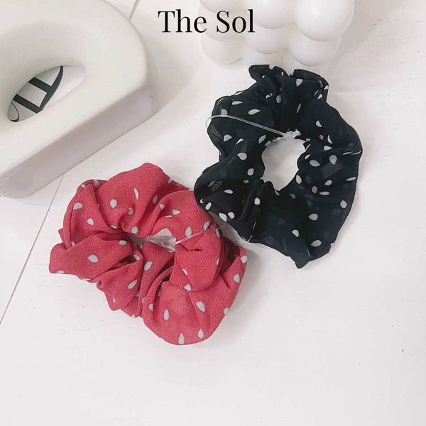 Cột Tóc Scrunchies Basic Dots – The Sol