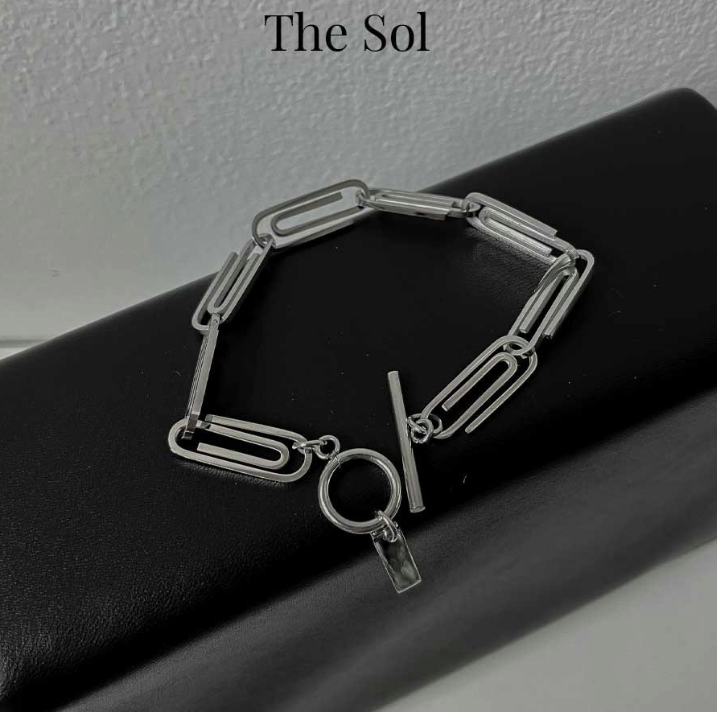 Lắc Tay Titan Unisex Paper Clip – The Sol