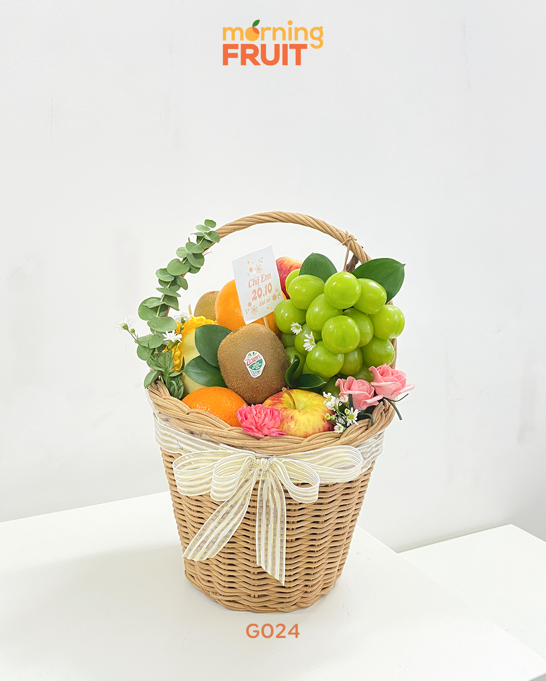Giỏ quà trái cây G024 – Morning Fruit - Trái Cây Chất Lượng Cao