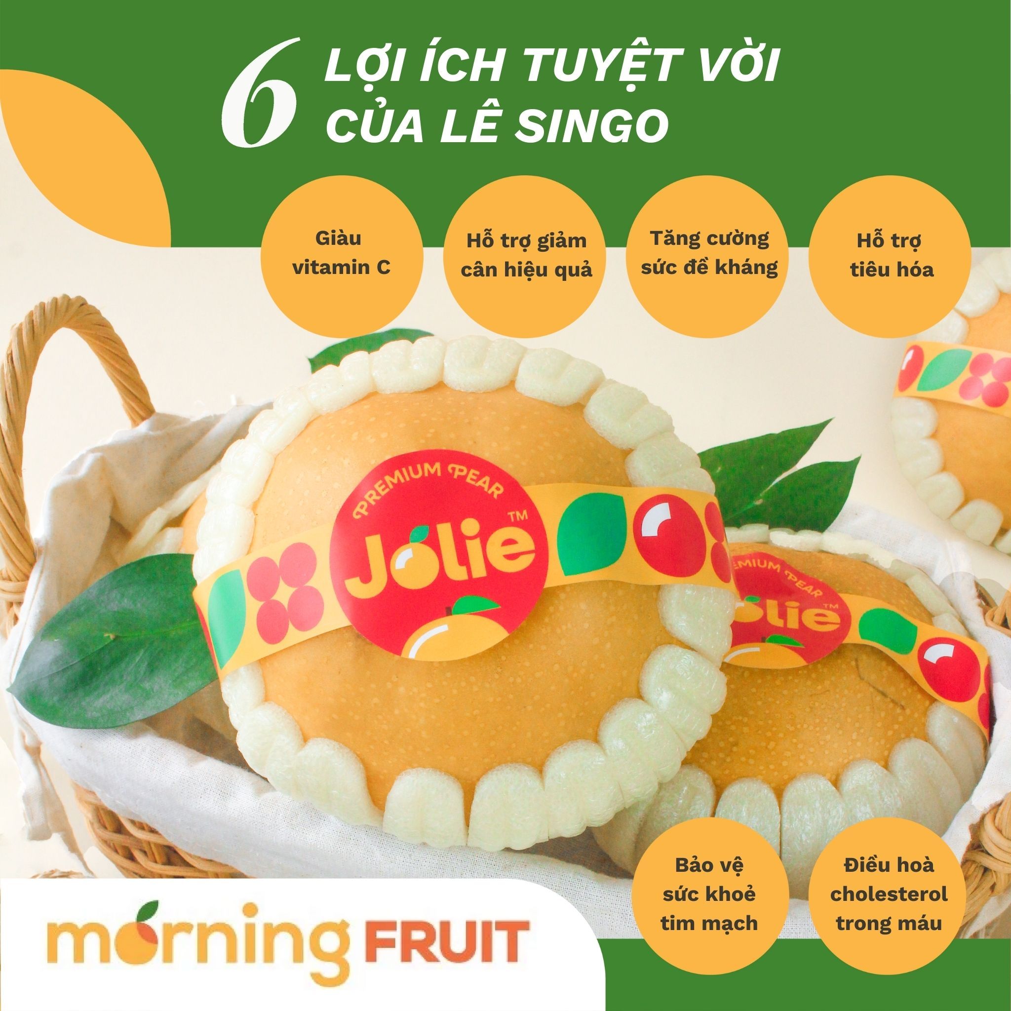 Lê Singo Nội địa Trung – Morning Fruit - Trái Cây Chất Lượng Cao