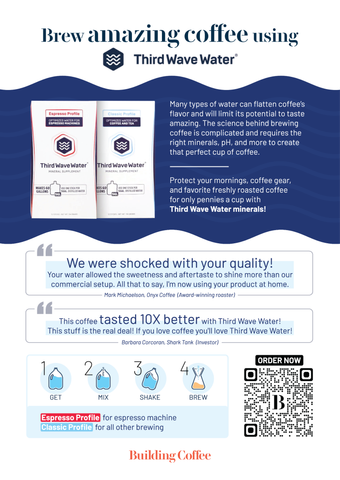 THIRD WAVE WATER – Building Coffee