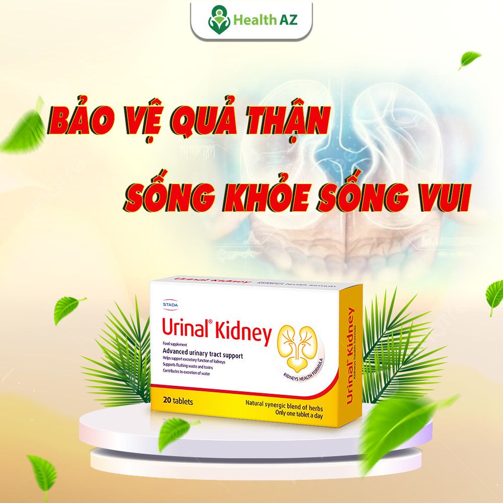 Viên uống bảo vệ thận Urinal Kidney STADA – HEALTHAZ
