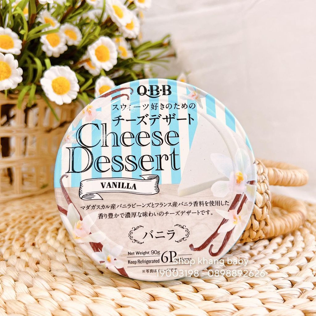 Phô mai QBB Nhật Bản 90g đủ vị – Shop KHANG BABY