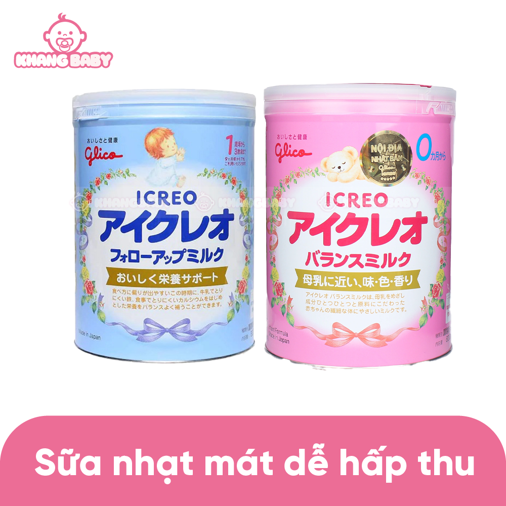 Sữa Glico Icreo 800g – Shop KHANG BABY