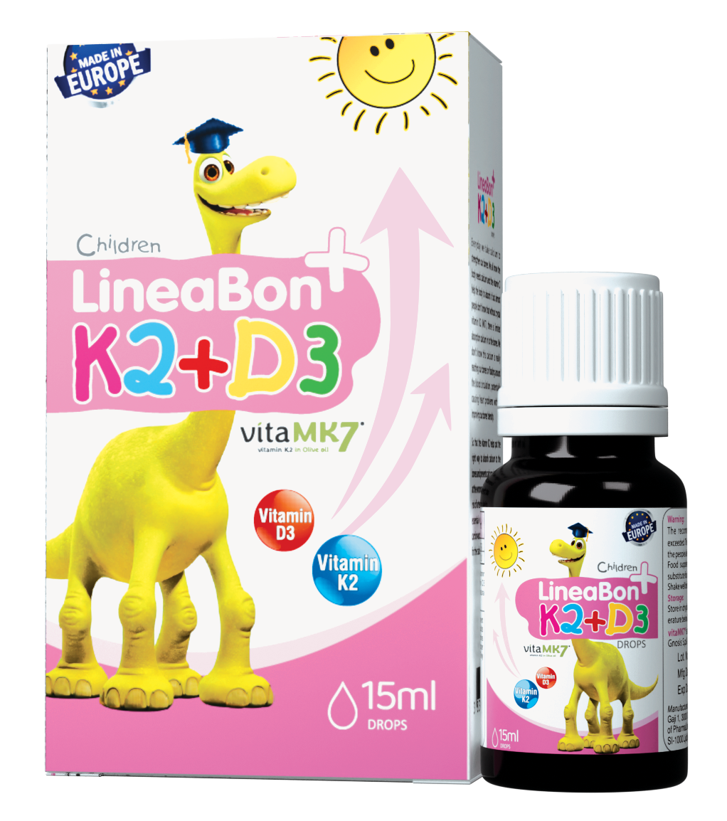 Vitamin D3 K2 LineaBon 10ml 0M+ – Shop KHANG BABY