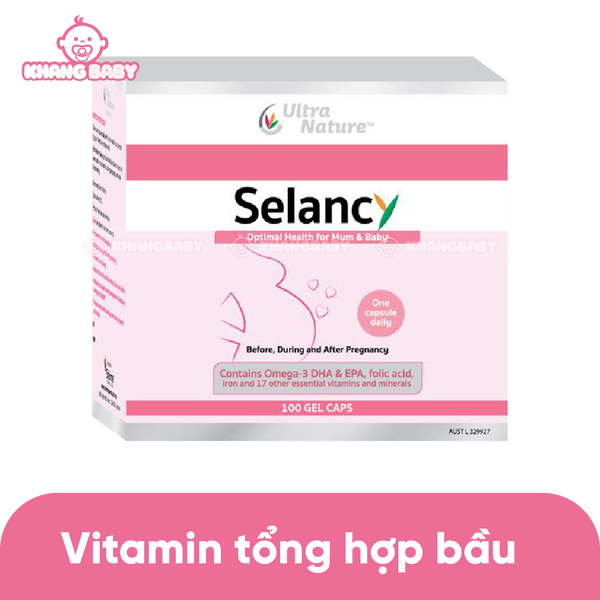Vitamin tổng hợp bầu Selancy mẫu cũ – Shop KHANG BABY