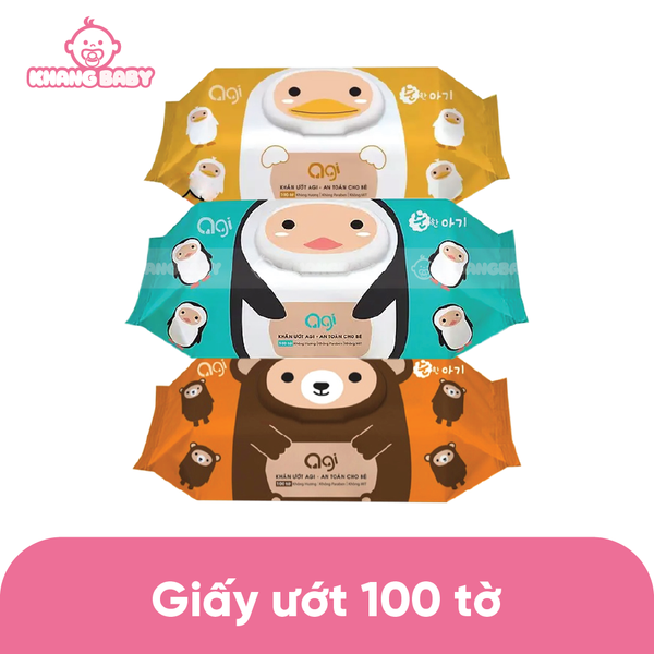 Khăn ướt Agi 100 tờ – Shop KHANG BABY