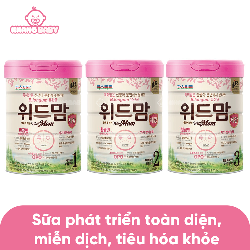 Sữa Withmom Cesar Premium Hàn 750g – Shop KHANG BABY