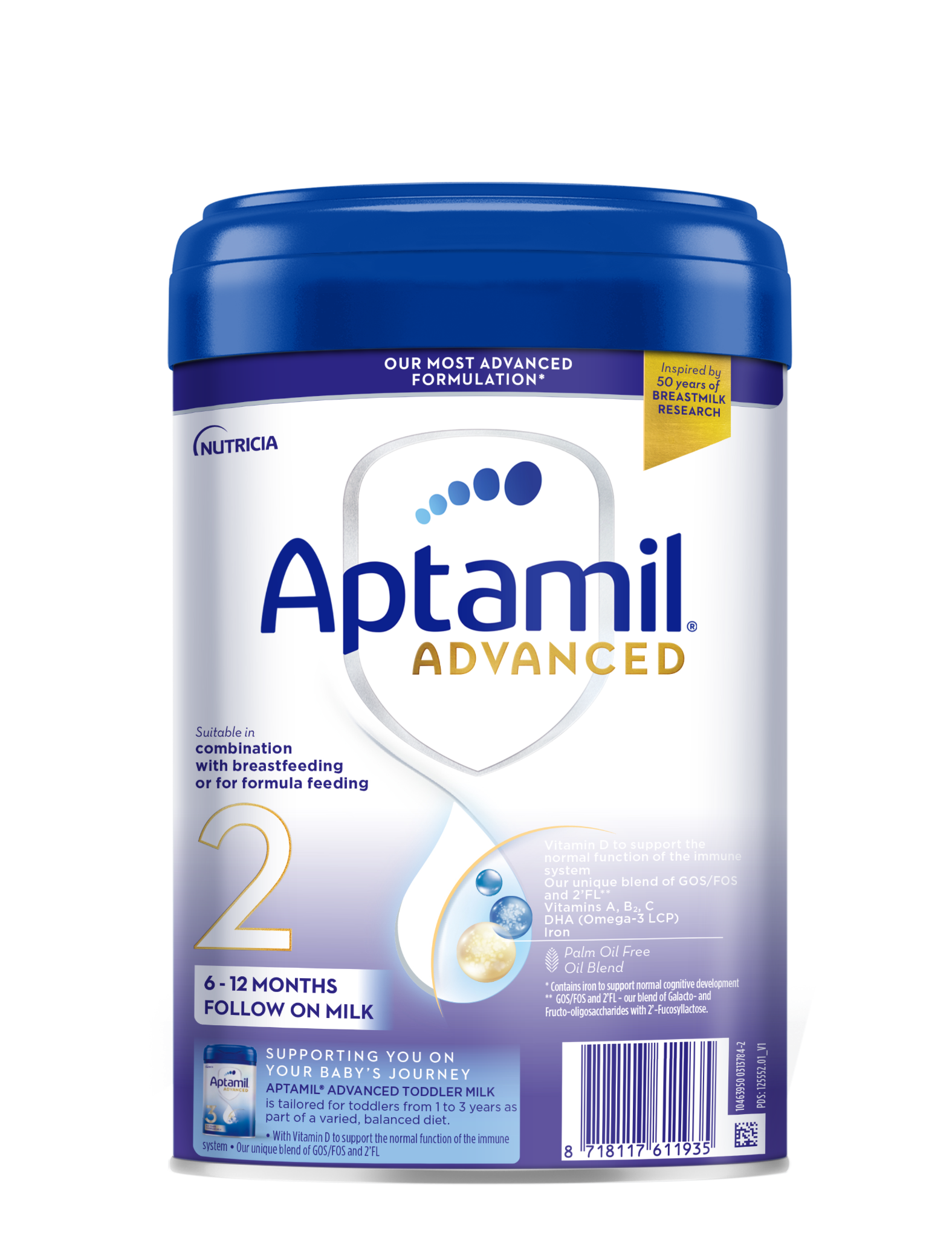 Sữa Aptamil Advanced Anh lon 800g – Shop KHANG BABY