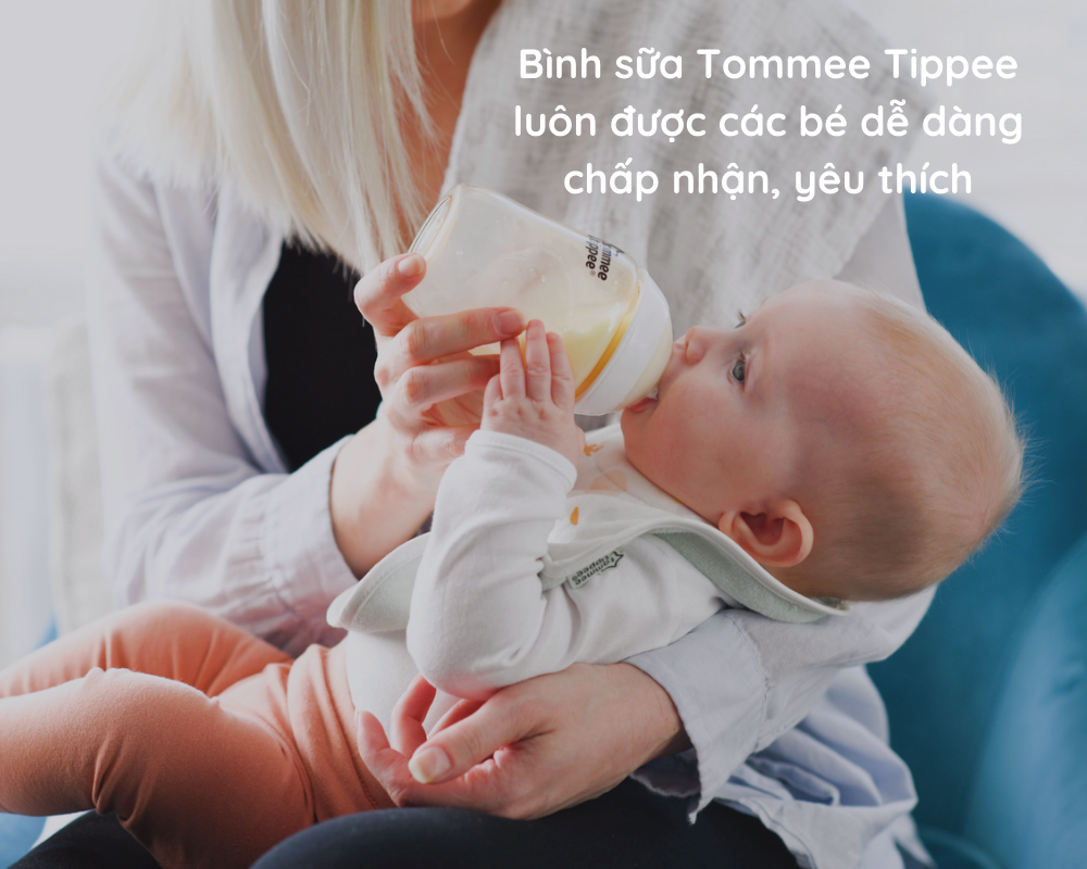 Bình sữa PPSU Tommee Tippee trơn – Shop KHANG BABY