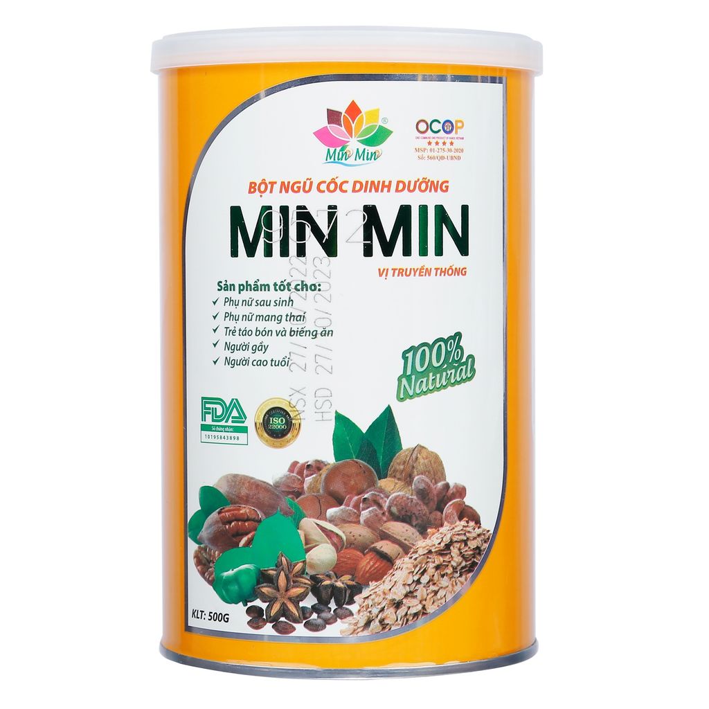 Ngũ cốc bầu Min Min – Shop KHANG BABY