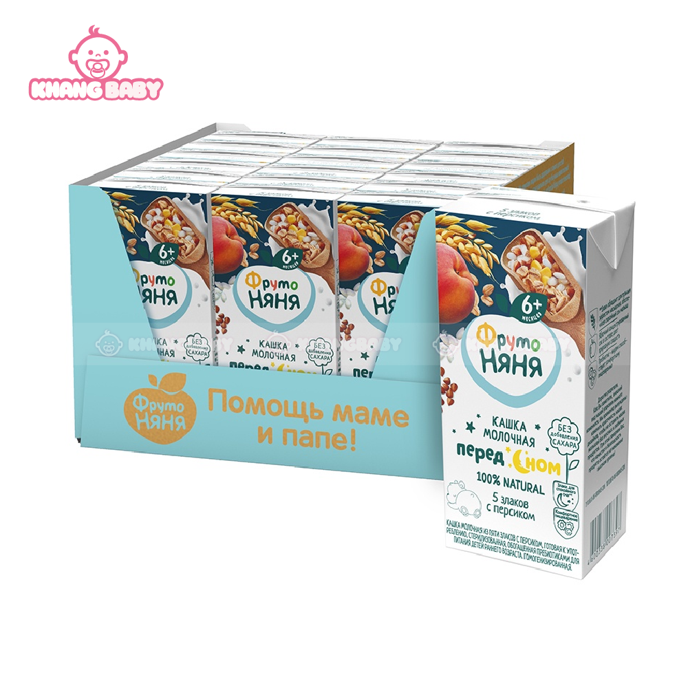 Sữa đêm Fruto Nga đủ vị 200ml 6M+ – Shop KHANG BABY