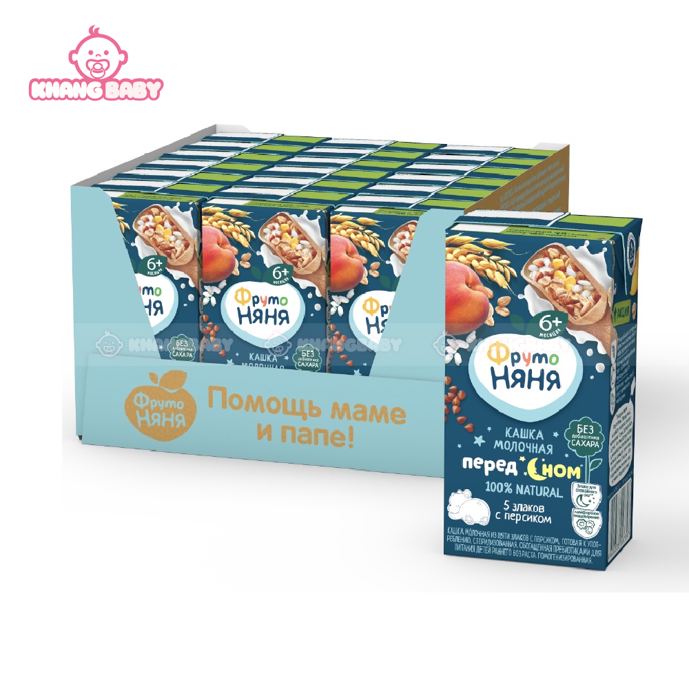 Sữa đêm Fruto Nga đủ vị 200ml 6M+ – Shop KHANG BABY