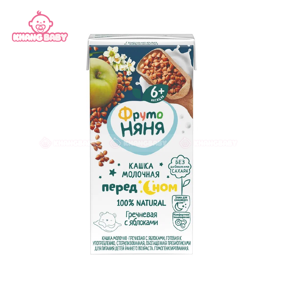 Sữa đêm Fruto Nga đủ vị 200ml 6M+ – Shop KHANG BABY