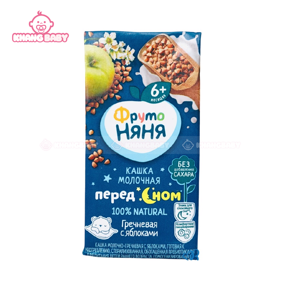 Sữa đêm Fruto Nga đủ vị 200ml 6M+ – Shop KHANG BABY