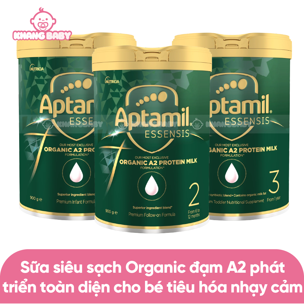 Sữa Aptamil Essensis Organic Úc 900g – Shop KHANG BABY