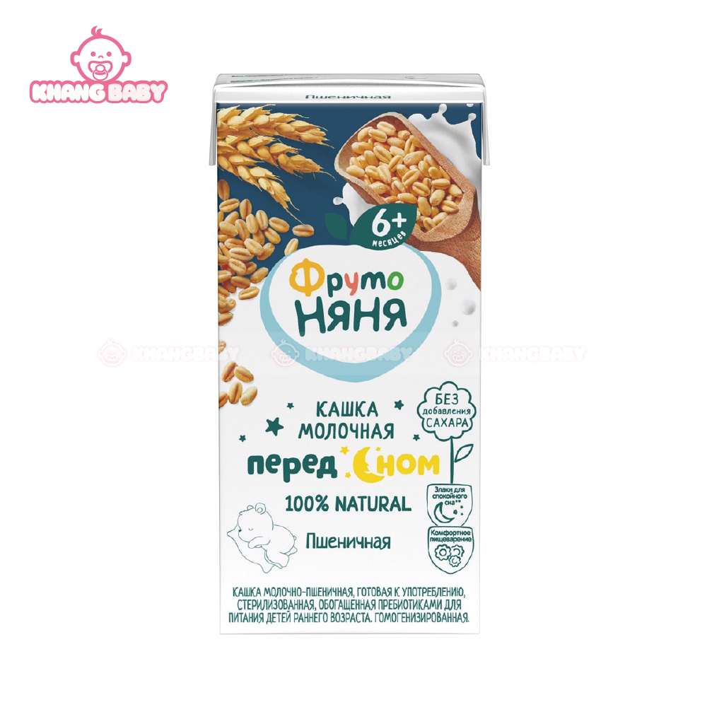 Sữa đêm Fruto Nga đủ vị 200ml 6M+ – Shop KHANG BABY