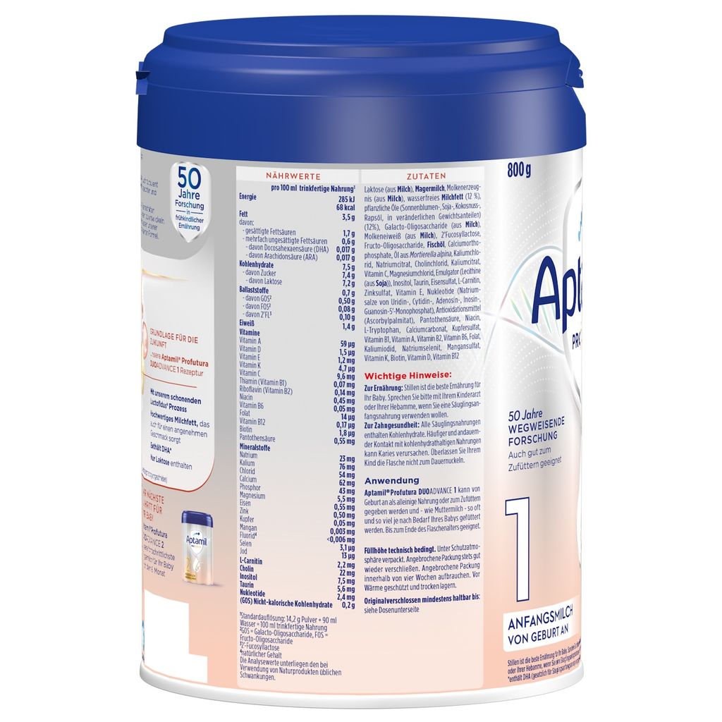 Sữa Aptamil Profutura Advance lon bạc 800g – Shop KHANG BABY