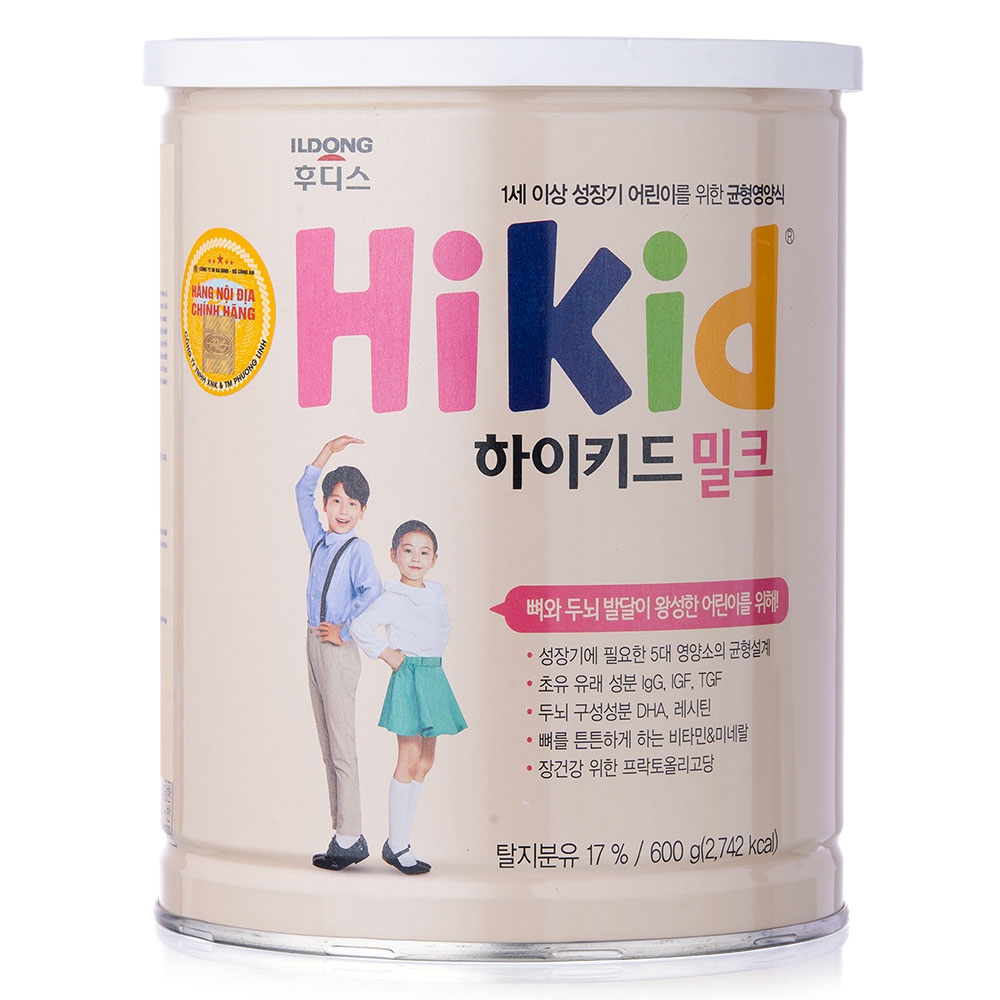 Sữa Hikid vani 600g 1Y+ – Shop KHANG BABY