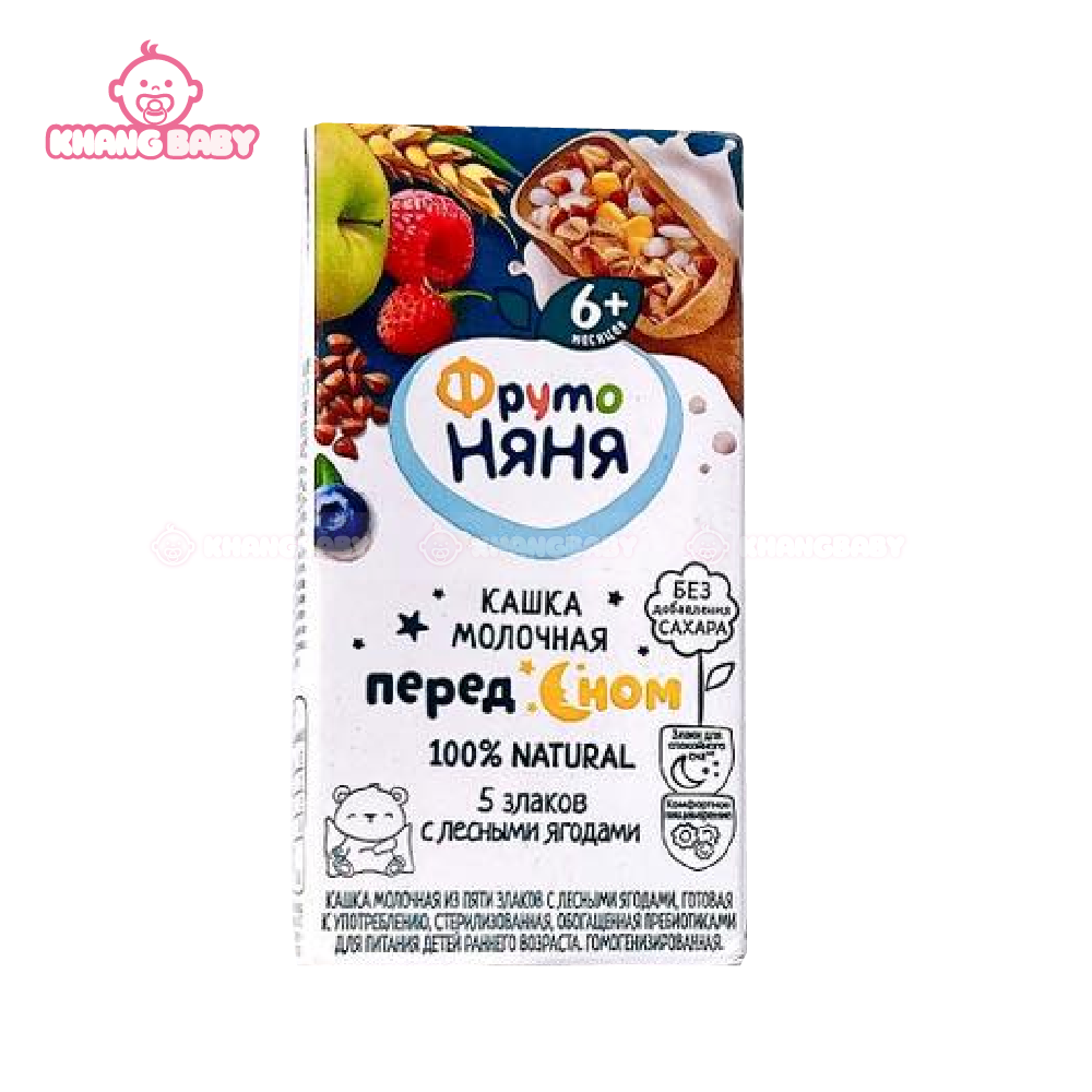Sữa đêm Fruto Nga đủ vị 200ml 6M+ – Shop KHANG BABY
