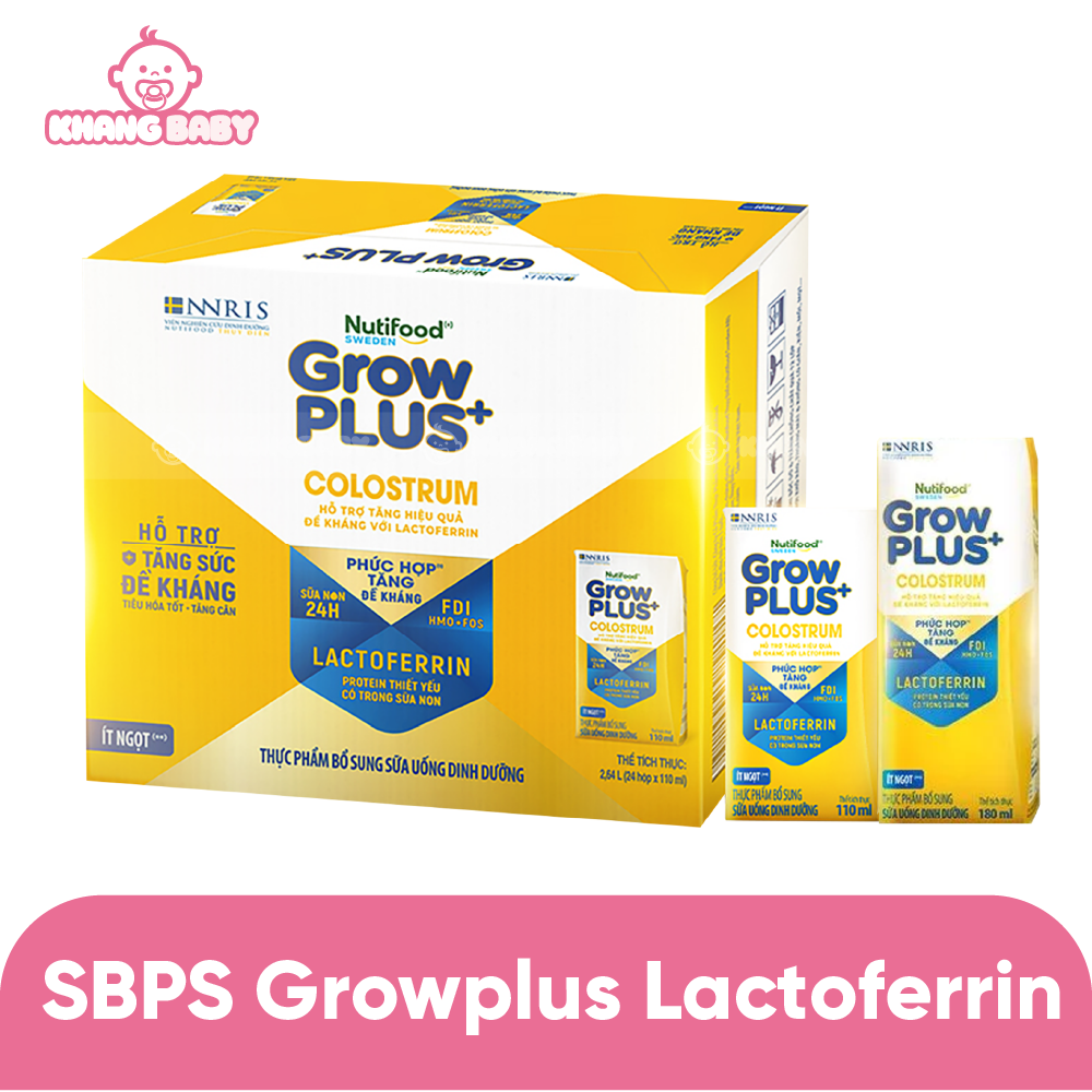 SBPS Nutifood GrowPLUS+ Colostrum LactoferrinSBPS Nutifood GrowPLUS+ ...
