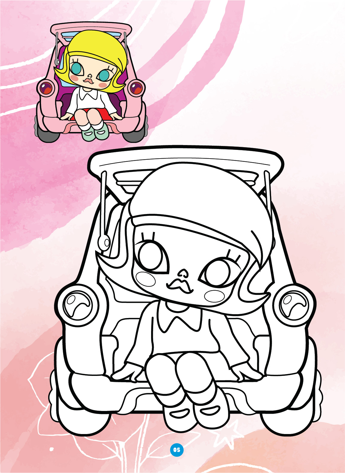 Sách - Bé tô màu - Chủ đề: Molly dạo chơi, Molly khám phá, KuromiSách ...