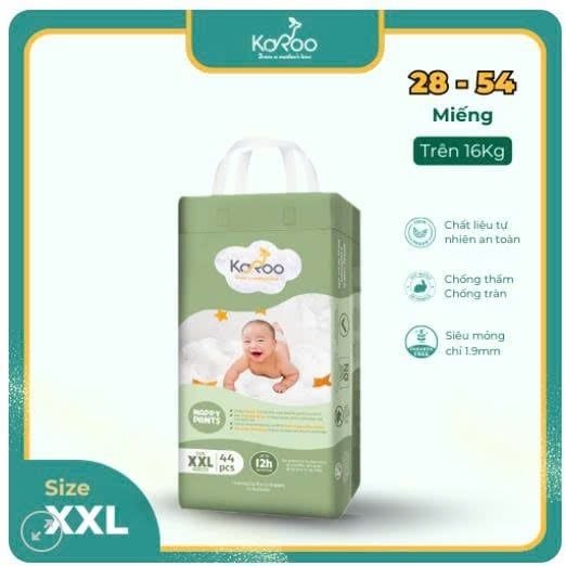 Q - Bỉm quần Karoo size XXL (16-19kg) (Bịch) - Giá tốt