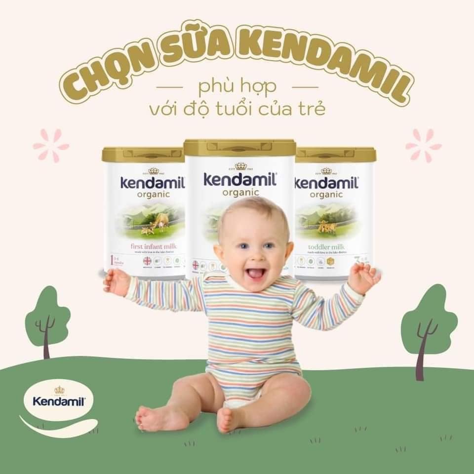 Sữa Kendamil Organic số 1 lon 800g cho bé 0 - 6 tháng - Giá tốt