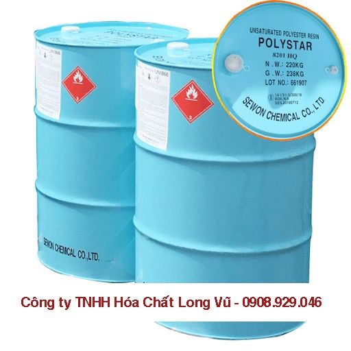 Nhựa Composite - Keo Polyester resin và sợi thủy tinh, Chổi, dùng đúc ...