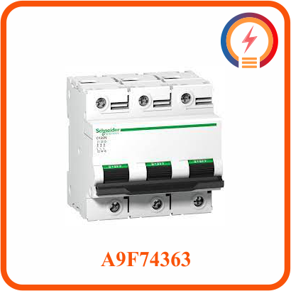 MCB 3P 63A 6kA (IC60N) A9F74363 Schneider – CÔNG TY TNHH TM SX DV KỸ THUẬT 86
