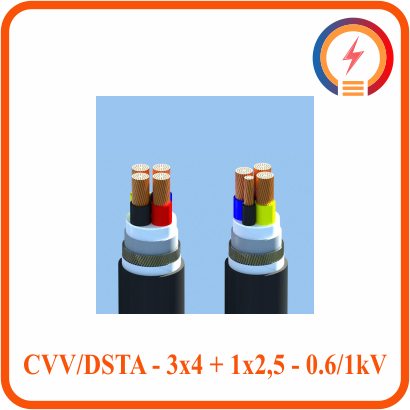 Dây Cadivi CVV/DSTA - 3x4 + 1x2,5 - 0.6/1kV – CÔNG TY TNHH TM SX DV KỸ ...