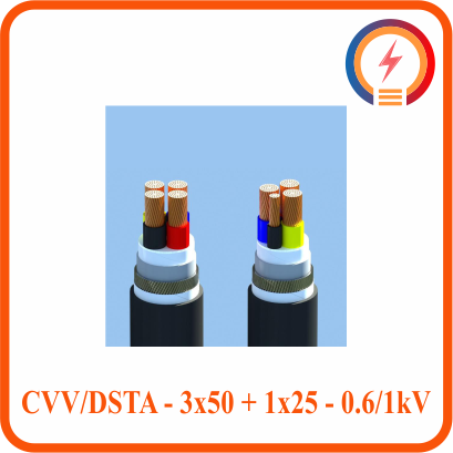 Dây Cadivi CVV/DSTA - 3x50 + 1x25 - 0.6/1kV – CÔNG TY TNHH TM SX DV KỸ ...