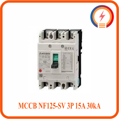 MCCB NF125-SV 3P 15A 30kA Mitsubishi – CÔNG TY TNHH TM SX DV KỸ THUẬT 86