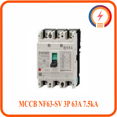 MCCB NF63-SV 3P 63A 7.5kA Mitsubishi – CÔNG TY TNHH TM SX DV KỸ THUẬT 86