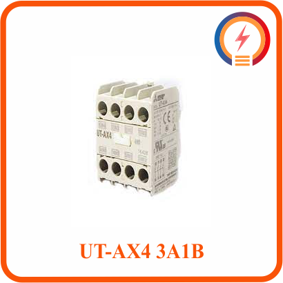 Tiếp Điểm Phụ UT-AX4 3A1B Mitsubishi – CÔNG TY TNHH TM SX DV KỸ THUẬT 86