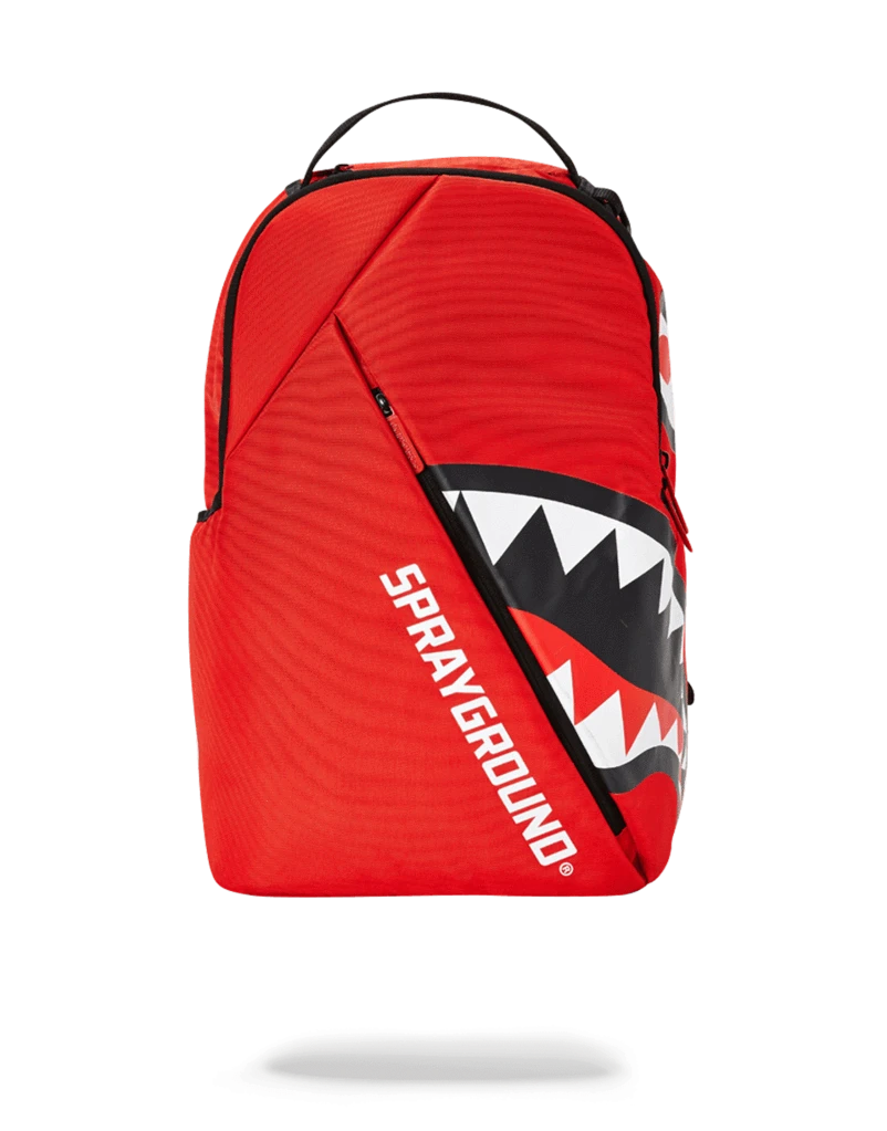 Sprayground Angled Shark 'Red' – Hệ thống phân phối Air Jordan chính hãng