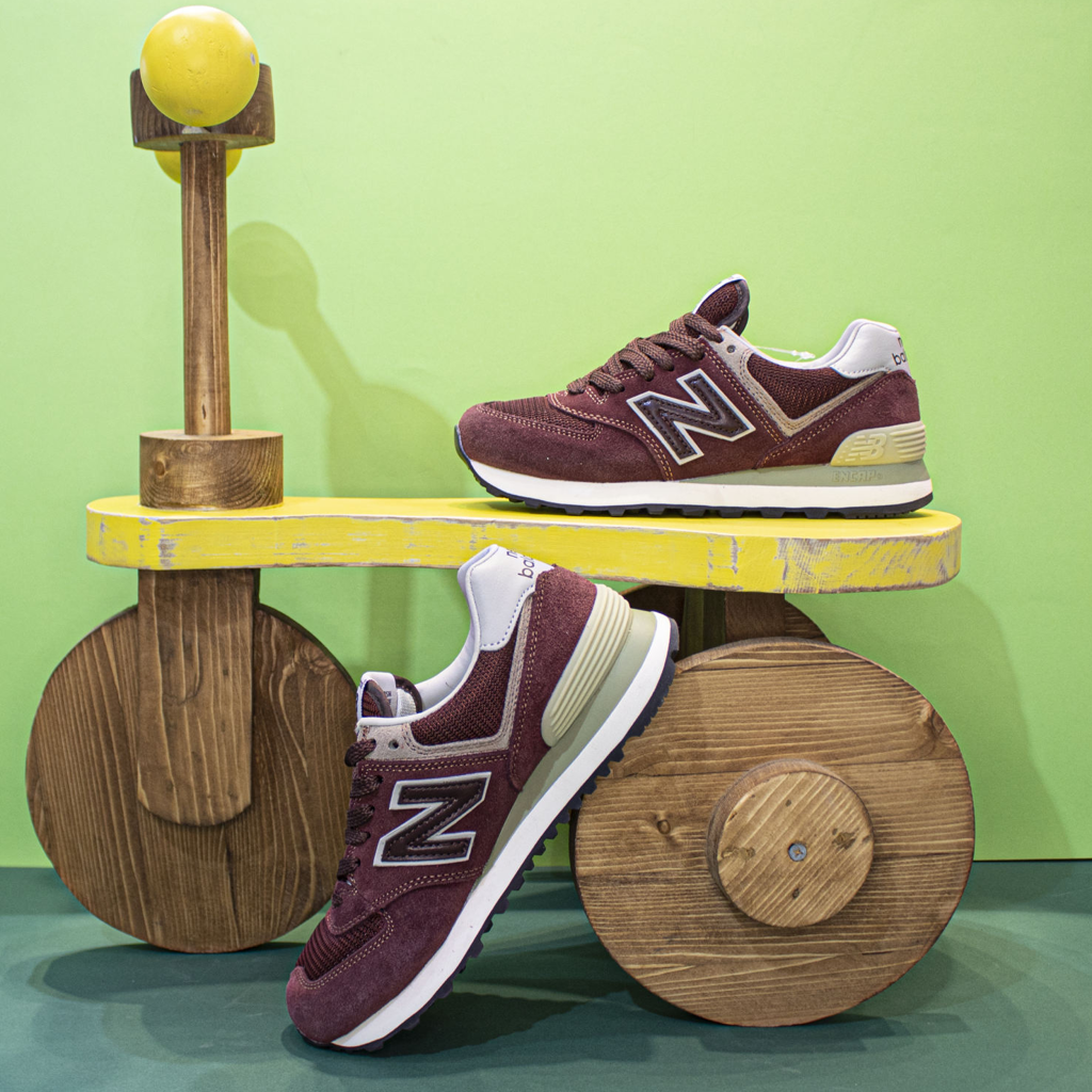Giày New Balance 574 'Wine Red' ML574VB – Hệ thống phân phối Air Jordan ...