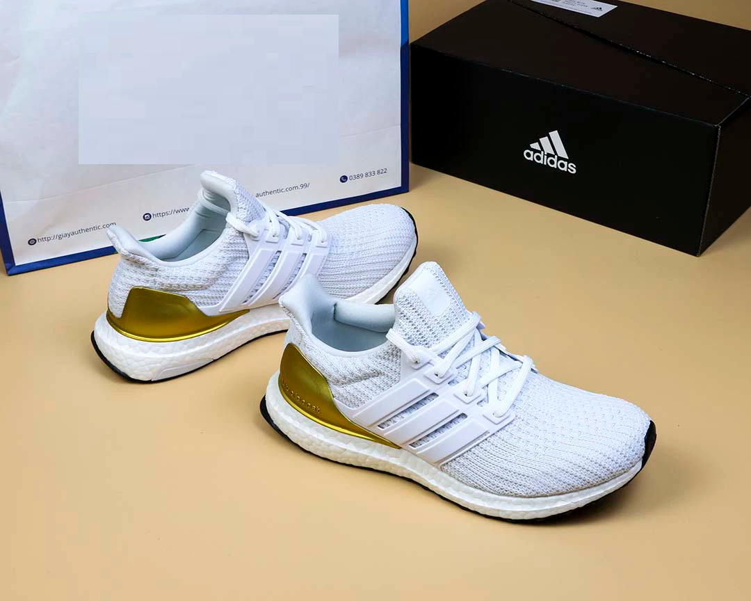 Giày Adidas UltraBoost 4.0 DNA 'White Gold Metallic' FZ4007 – Hệ thống ...