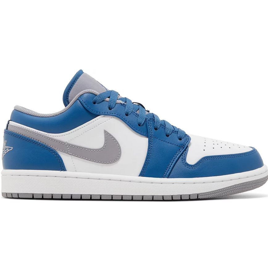 Giày Nike Air Jordan 1 Low 'True Blue Cement' 553558-412 – Hệ thống ...