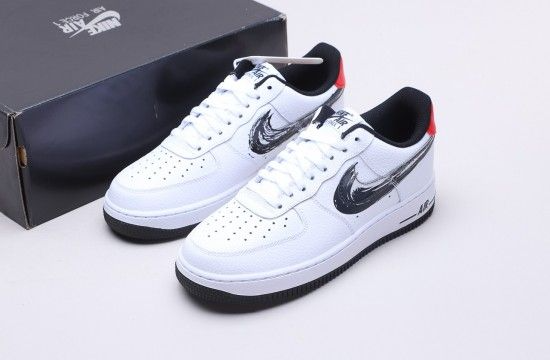 Giày Nike Air Force 1 Low 'Brushstroke Swoosh White' DA4657-100 – Hệ ...