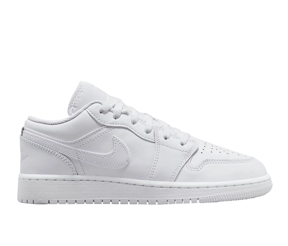 Giày Nike Air Jordan 1 Low GS 2023 'Triple White' 553560-136 – Hệ thống ...