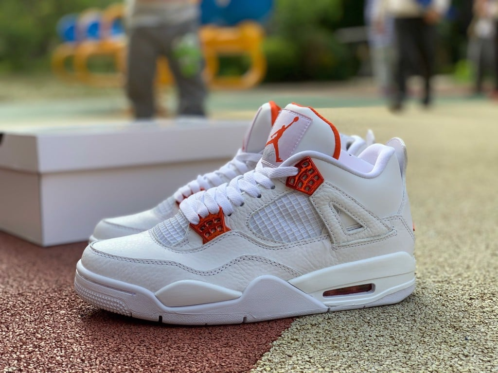 Giày Nike Air Jordan 4 Retro 'Orange Metallic' CT8527-118 – Hệ thống ...