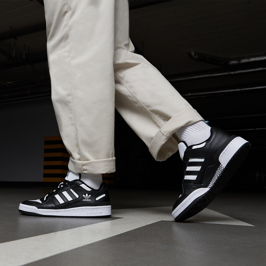 Giày Adidas Forum Low 'Black White' ID6857 – Hệ thống phân phối Air Jordan chính hãng